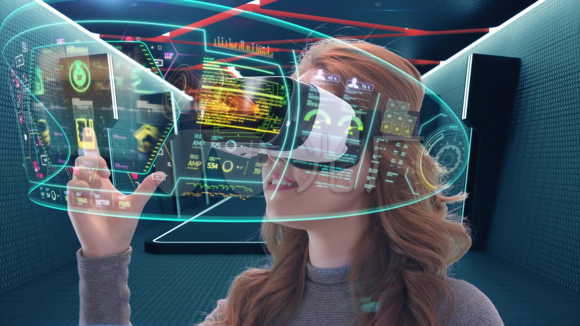 VR虚拟现实未来科技生活_1920X1080_高清视频素材下载(编号:3102405)_实拍视频_VJ师网 www.vjshi.com