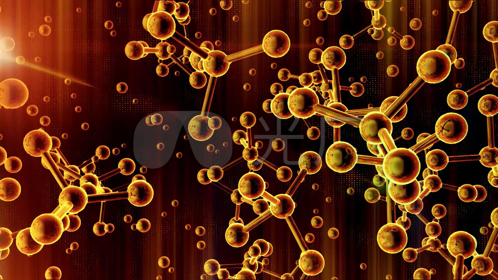 分子微观世界碳原子生命大分子1920x1080高清视频素材下载编号4331795影视包装光厂vj师网