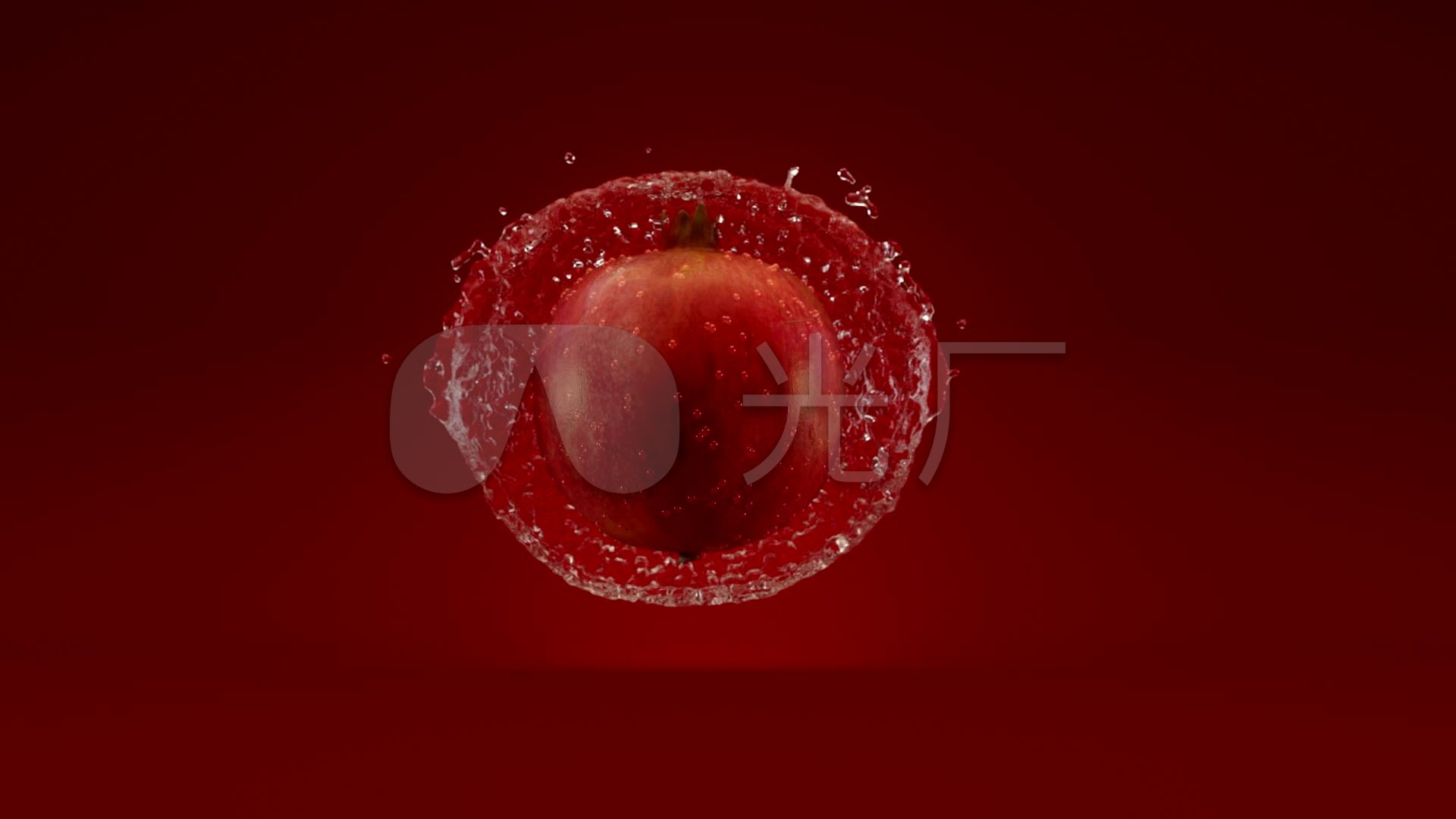 石榴炸开C4D+AE流体动画_C4D工程下载(编号:4756903)_3D模型_光厂(VJ师网) www.vjshi.com