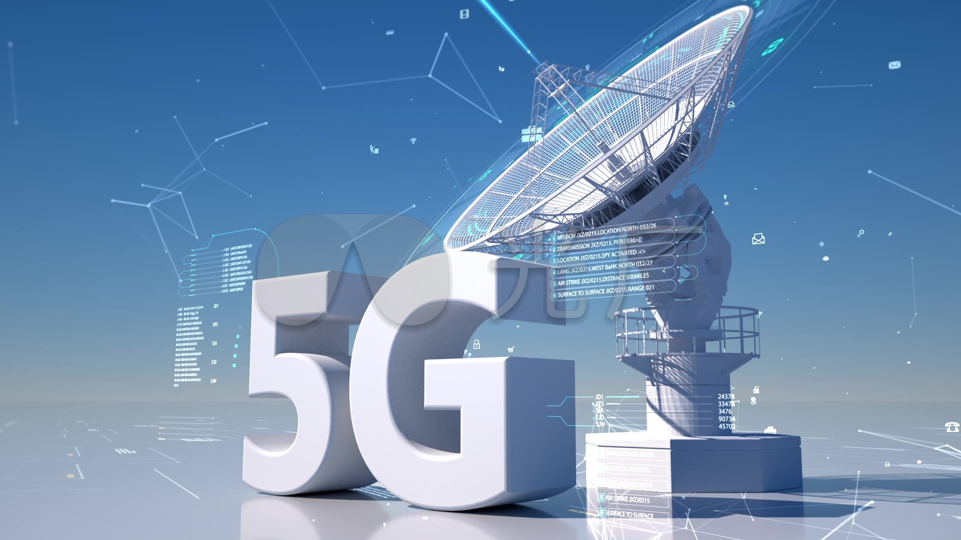 5G_1920X1080_高清视频素材下载(编号:5154836)_影视包装_光厂(VJ师网) www.vjshi.com