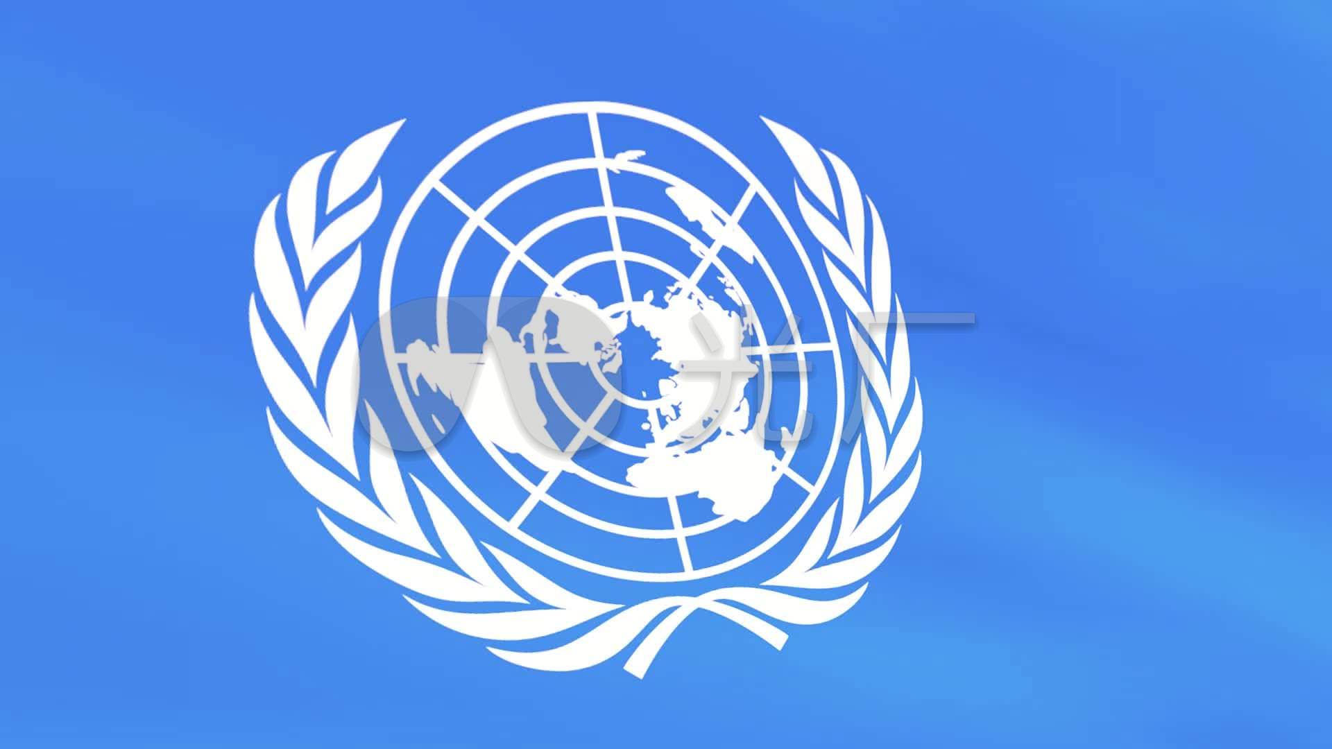 联合国旗帜标志联合国安理会 1920x1080 高清视频素材下载 编号 6265495 影视包装 光厂 Vj师网