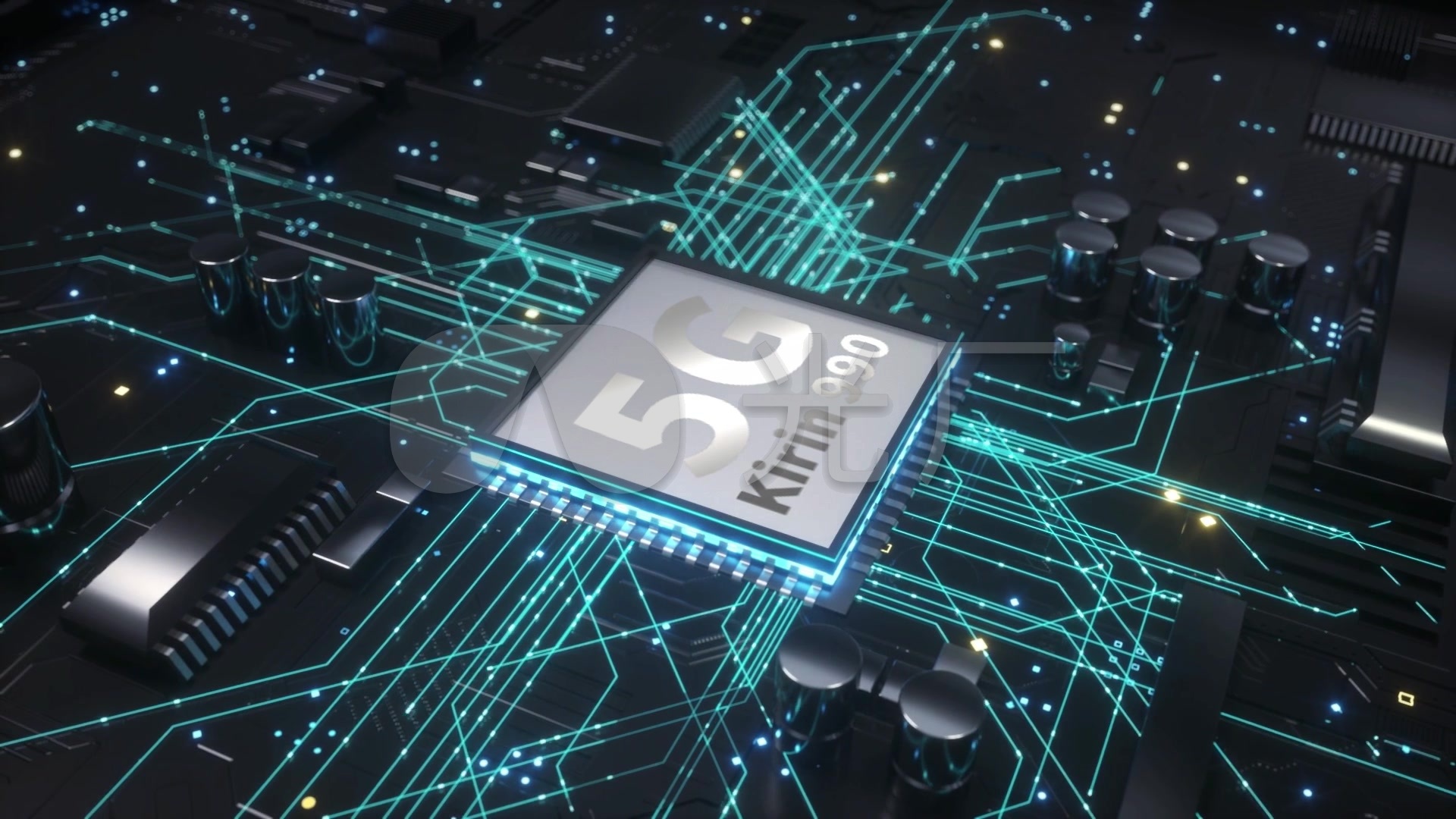 科技5G芯片AI芯片AE+C4D_C4D工程下载(编号:6649374)_3D模型_光厂(VJ师网) www.vjshi.com