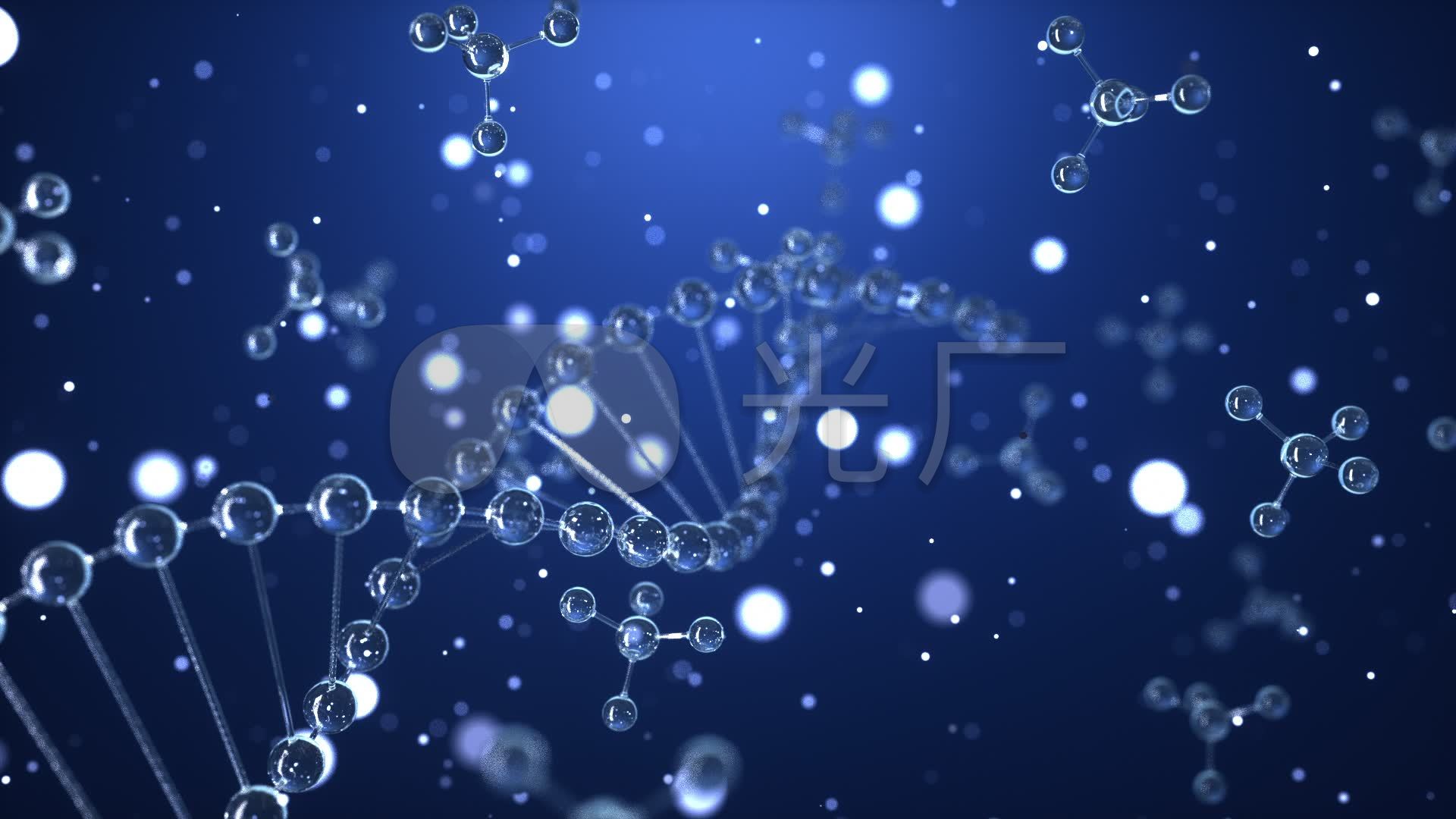 发光粒子双螺旋dna分子链创意动态视频1920x1080高清视频素材下载编号7989764实拍视频光厂vj师网