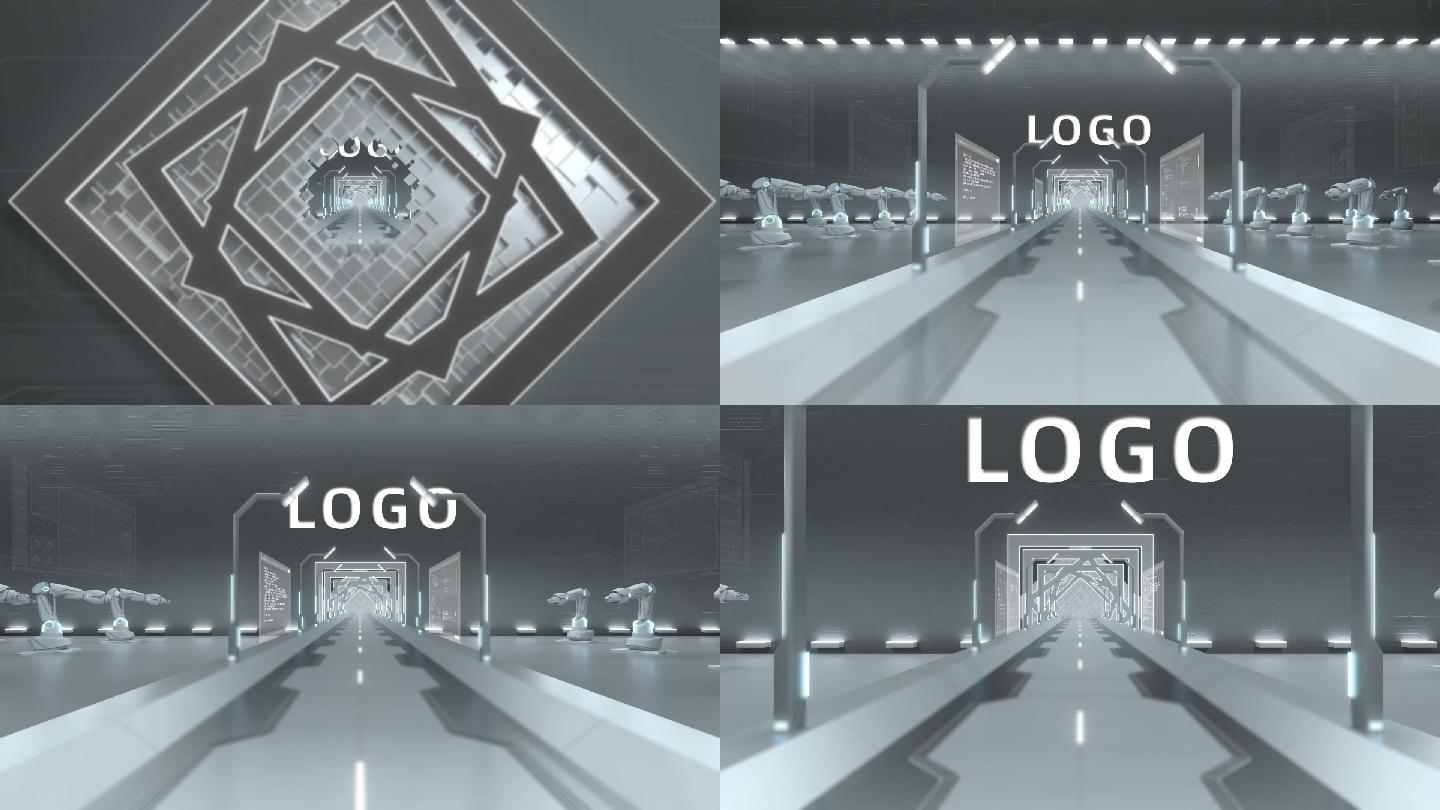 AE+C4D__5G智能工厂_C4D模型下载