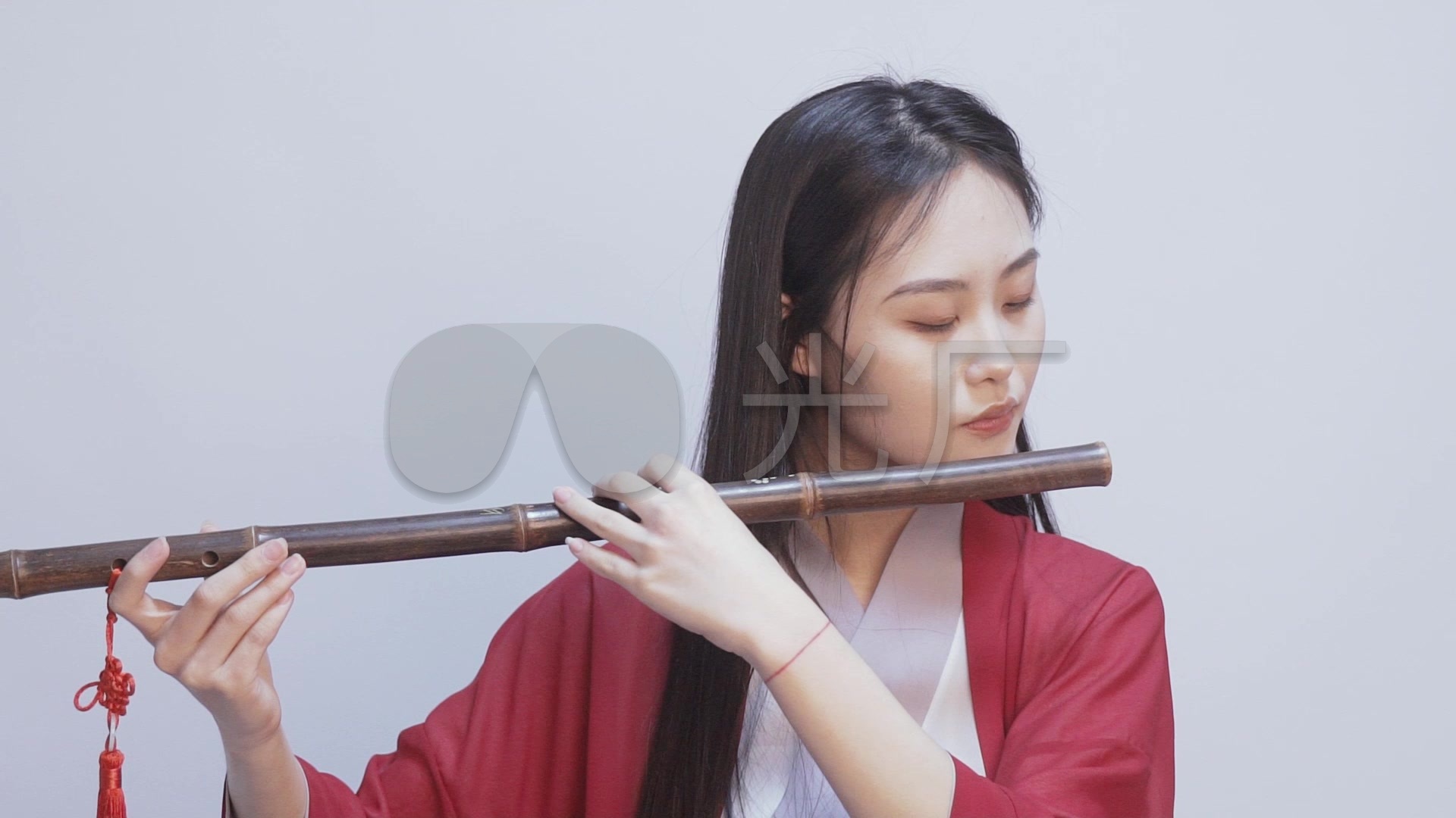 古装汉服美女吹箫吹横笛子1920x1080高清视频素材下载编号8085954实拍视频光厂vj师网