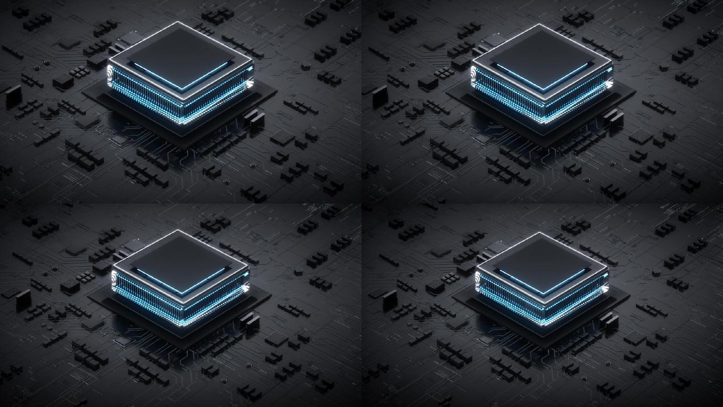 手机芯片_电脑芯片_电路板__cpu_C4D模型下载_编号:8209790_光厂(VJ师网) www.vjshi.com