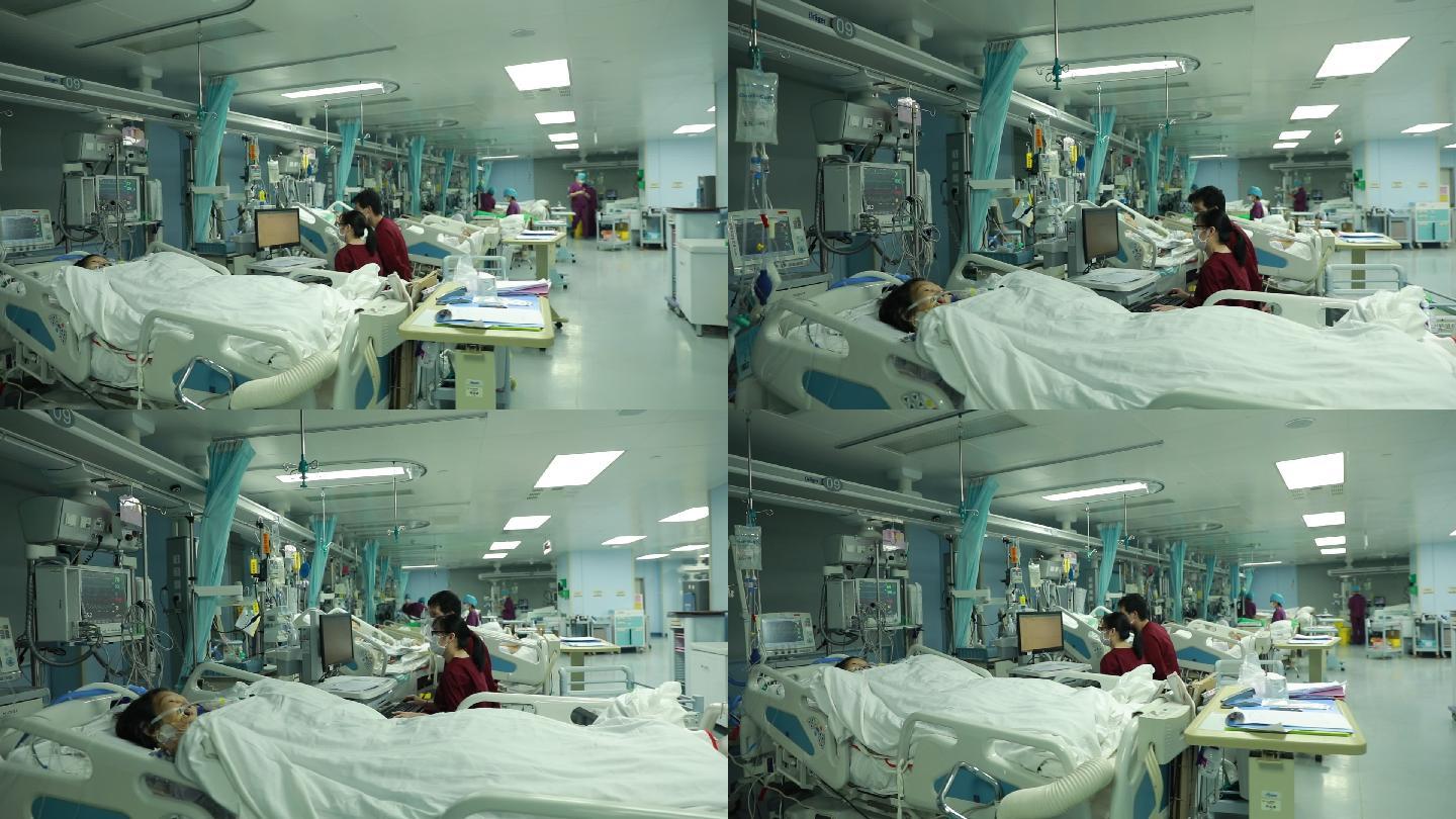 医院ICU重症监护室实拍_视频素材下载_编号:8277812_光厂(VJ师网) www.vjshi.com