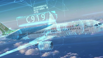 E3D大飞机c919_AE模板下载(编号:8342353)_AE模板_光厂(VJ师网) www.vjshi.com