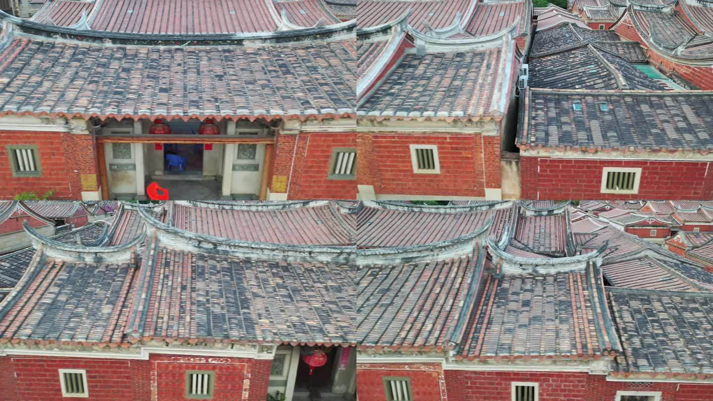 泉州蔡氏古民居航拍闽南红砖瓦房古厝建筑群 3840x2160 高清视频素材下载 编号 8822147 实拍视频 光厂 Vj师网