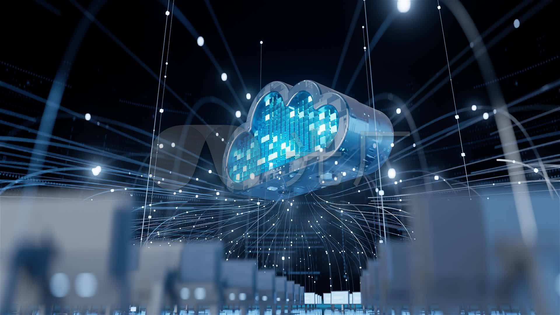 云计算AI科技网络c4d工程_C4D工程下载(编号:8828610)_3D模型_光厂(VJ师网) www.vjshi.com