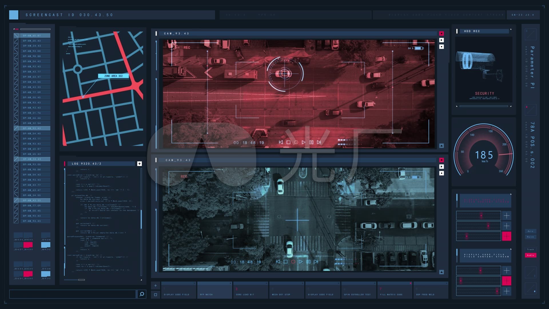 科技监控_HUD监控界面_后台监控_AE模板下载(编号:8866287)_AE模板_光厂(VJ师网) www.vjshi.com