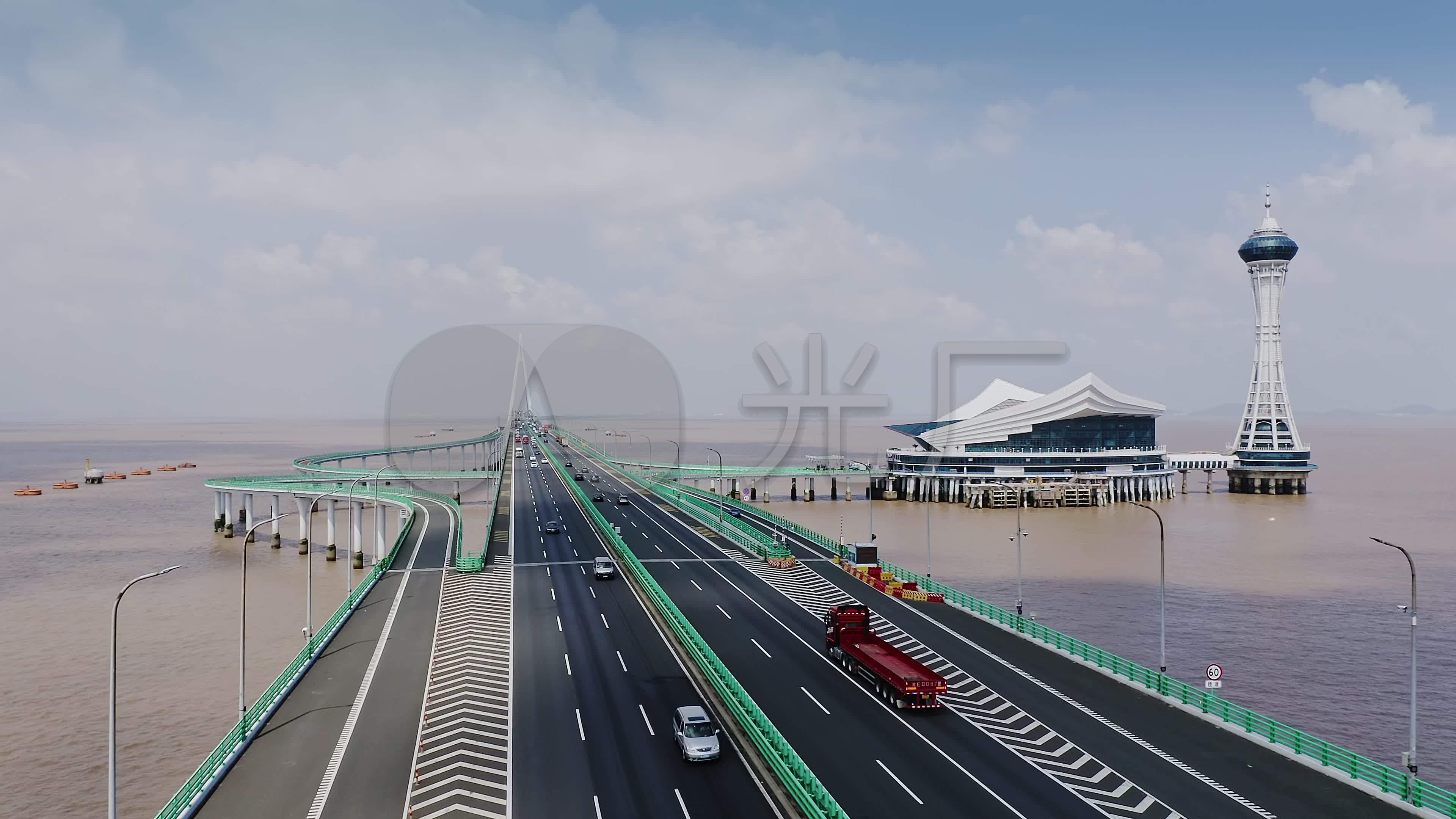 杭州湾跨海大桥海上高速公路海天一洲_3840X2160_高清视频素材下载(编号:9001234)_实拍视频_光厂(VJ师网) www ...