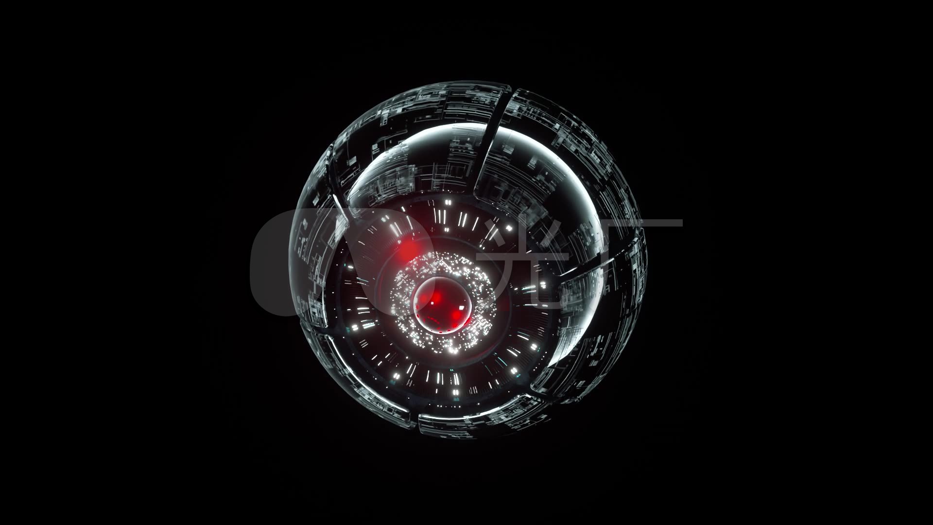 科技眼球C4D工程_C4D工程下载(编号:9152920)_3D模型_光厂(VJ师网) www.vjshi.com