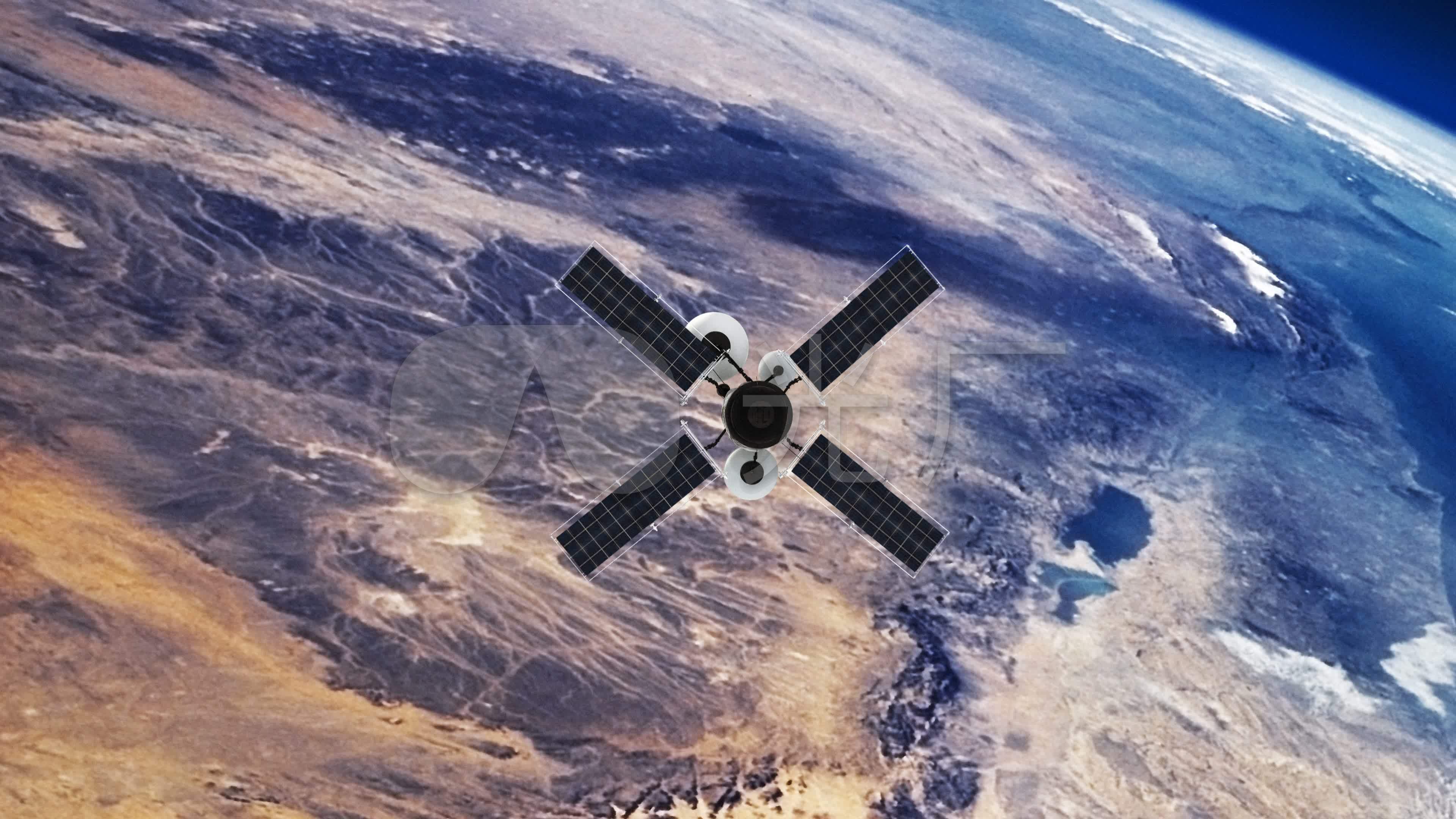环绕地球的间谍卫星。nasa公共领域图像3840x2160高清视频素材下载编号9323503实拍视频光厂vj师网