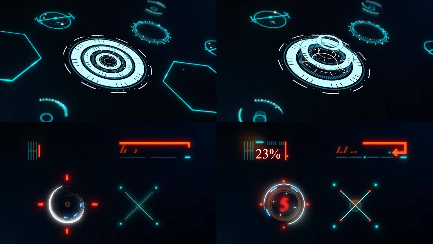 高科技HUD元素ae模板__高清AE模板下载(编号:9425071)_AE模板_光厂(VJ师网) www.vjshi.com