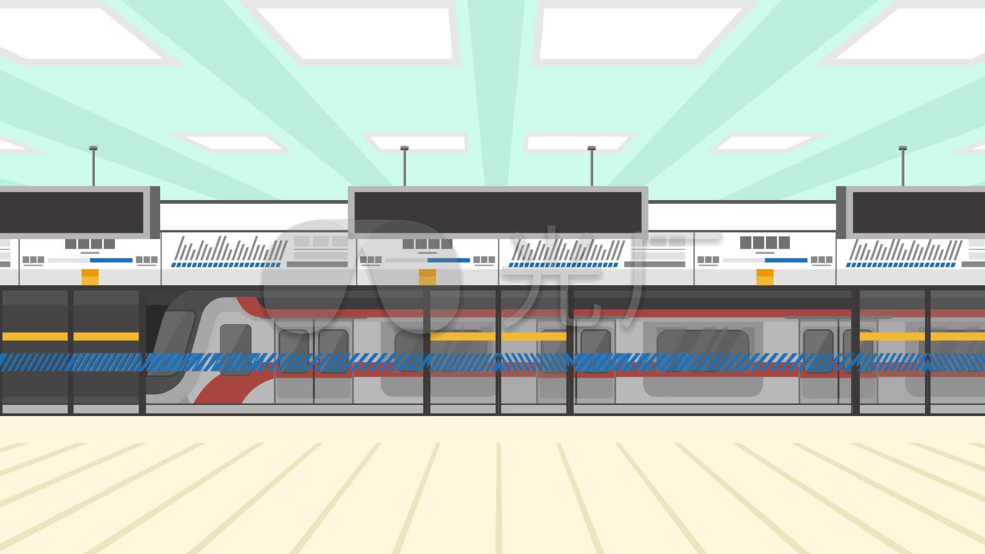 地铁站mg场景_AE模板下载(编号:9588426)_AE模板_光厂(VJ师网) www.vjshi.com