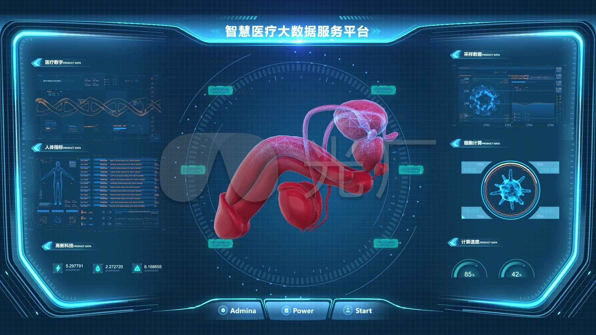 人体HUD_全息大脑_HUD生殖器_AE模板下载(编号:9769905)_AE模板_光厂(VJ师网) www.vjshi.com