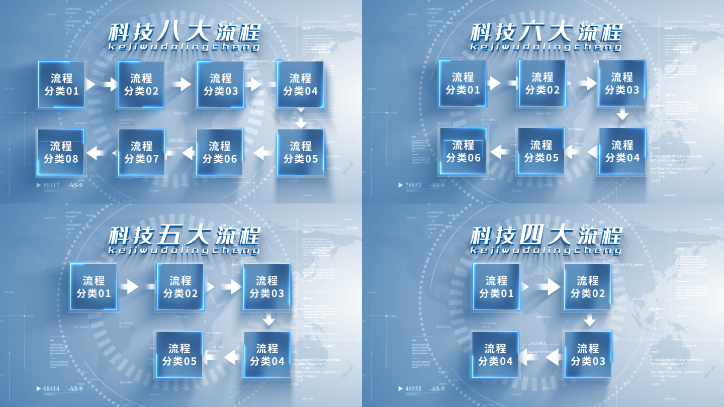 组织架构分类流程图板块ae模板 高清ae模板下载 编号 9882604 Ae模板 光厂 Vj师网
