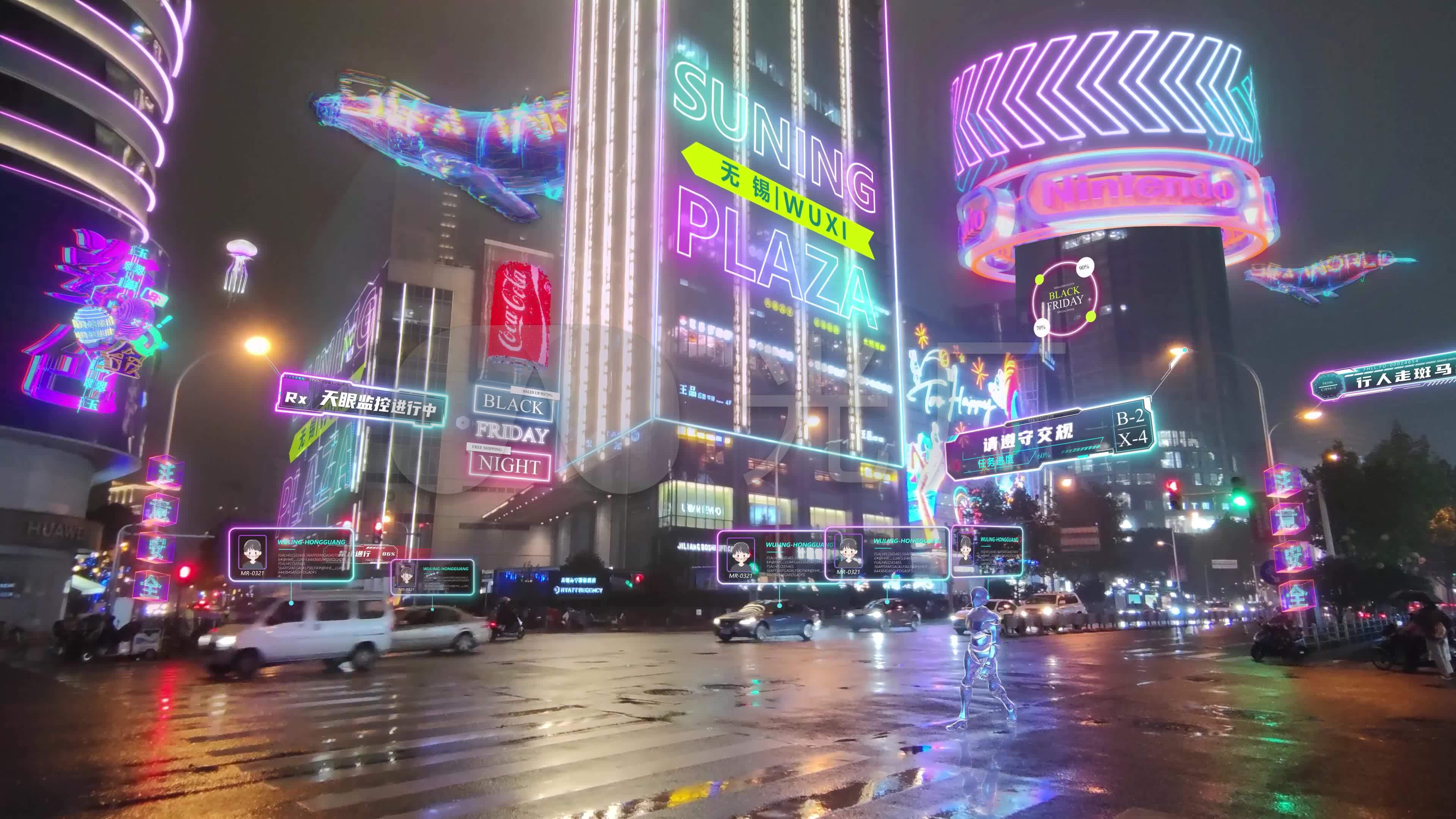 赛博城市ae模板4K_AE模板下载(编号:9956596)_AE模板_光厂(VJ师网) www.vjshi.com