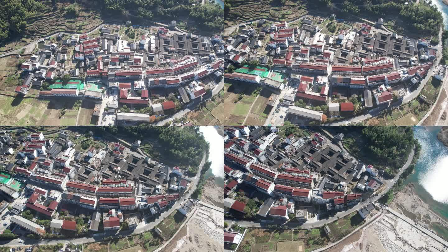 台州仙居农村航拍DJI_0873_视频素材下载