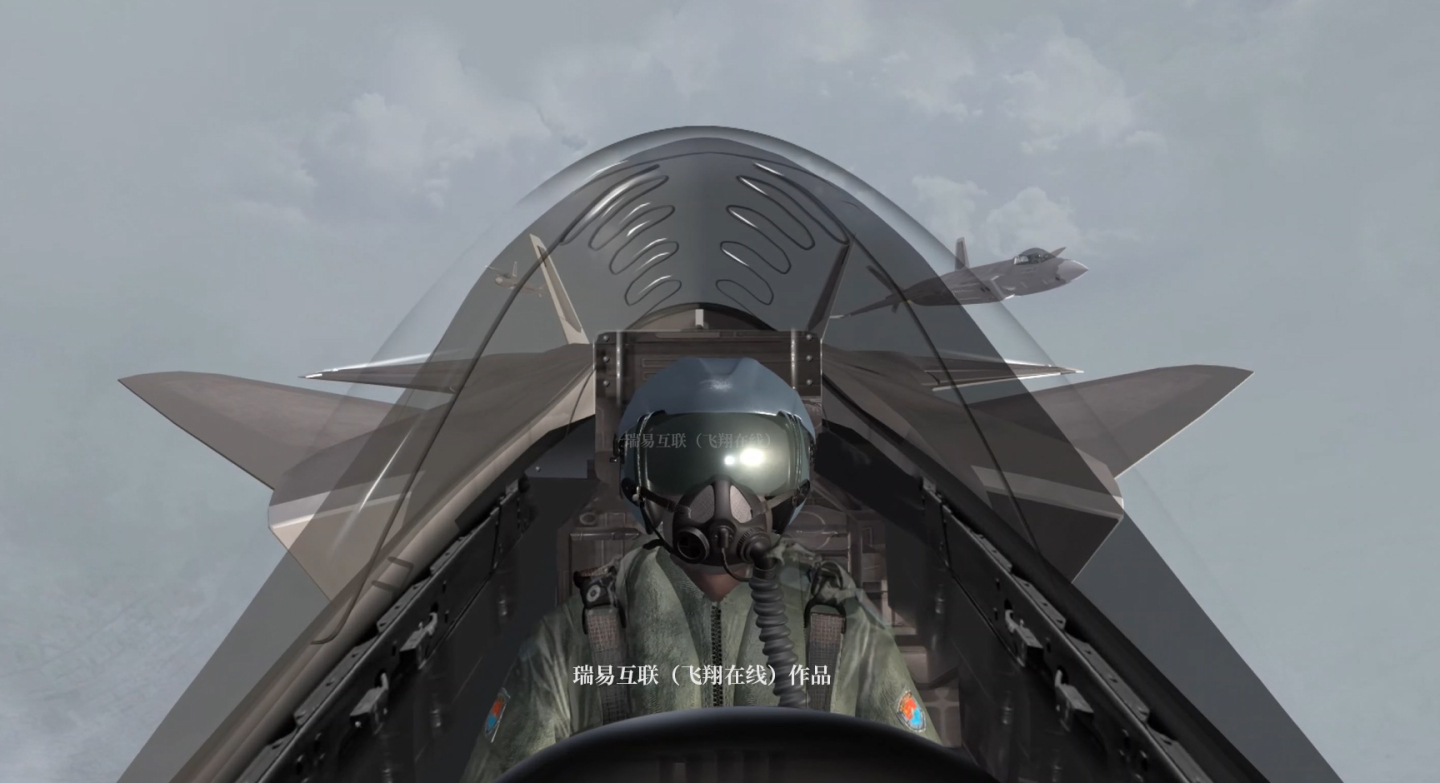 J20飞行员_视频素材下载