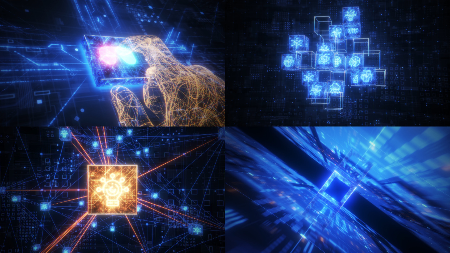 AE科技开场视频模板_AE模板下载