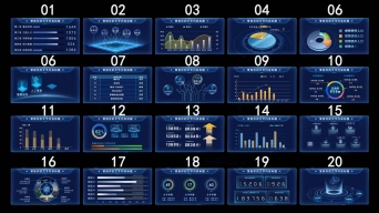 20款HUD科技数据可视化界面AE模板_AE模板下载(编号:10448057)_AE模板_光厂(VJ师网) www.vjshi.com
