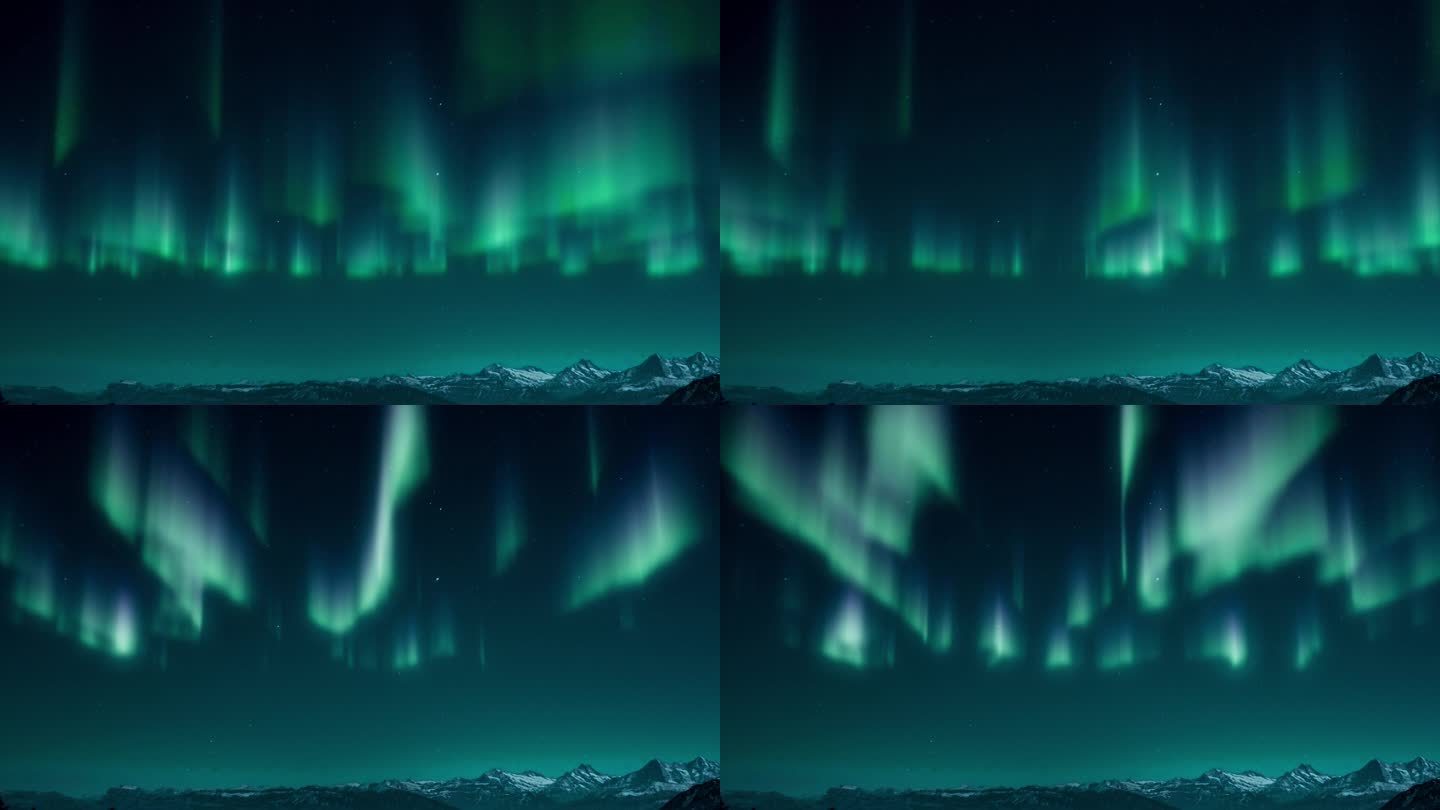 4K极光素材C4D制作_C4D模型下载