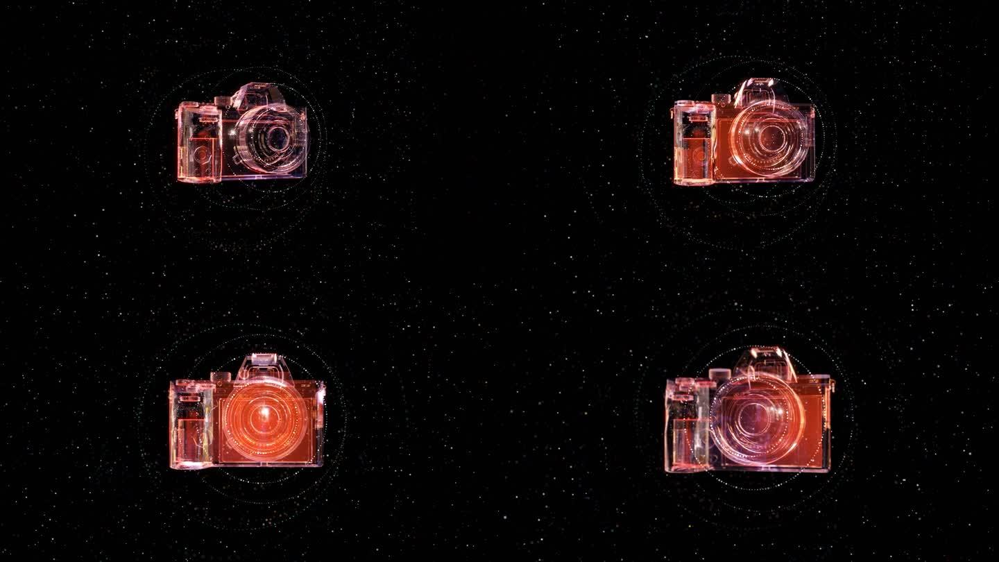 4K全息相机动画E3D特效_AE模板下载