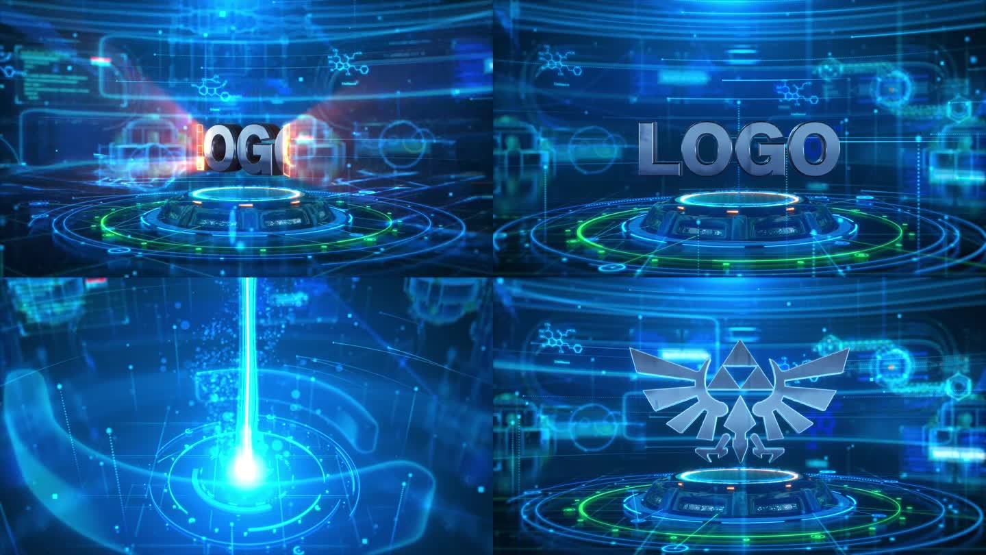 E3D科技开场模板_LOGO_4K_AE模板下载