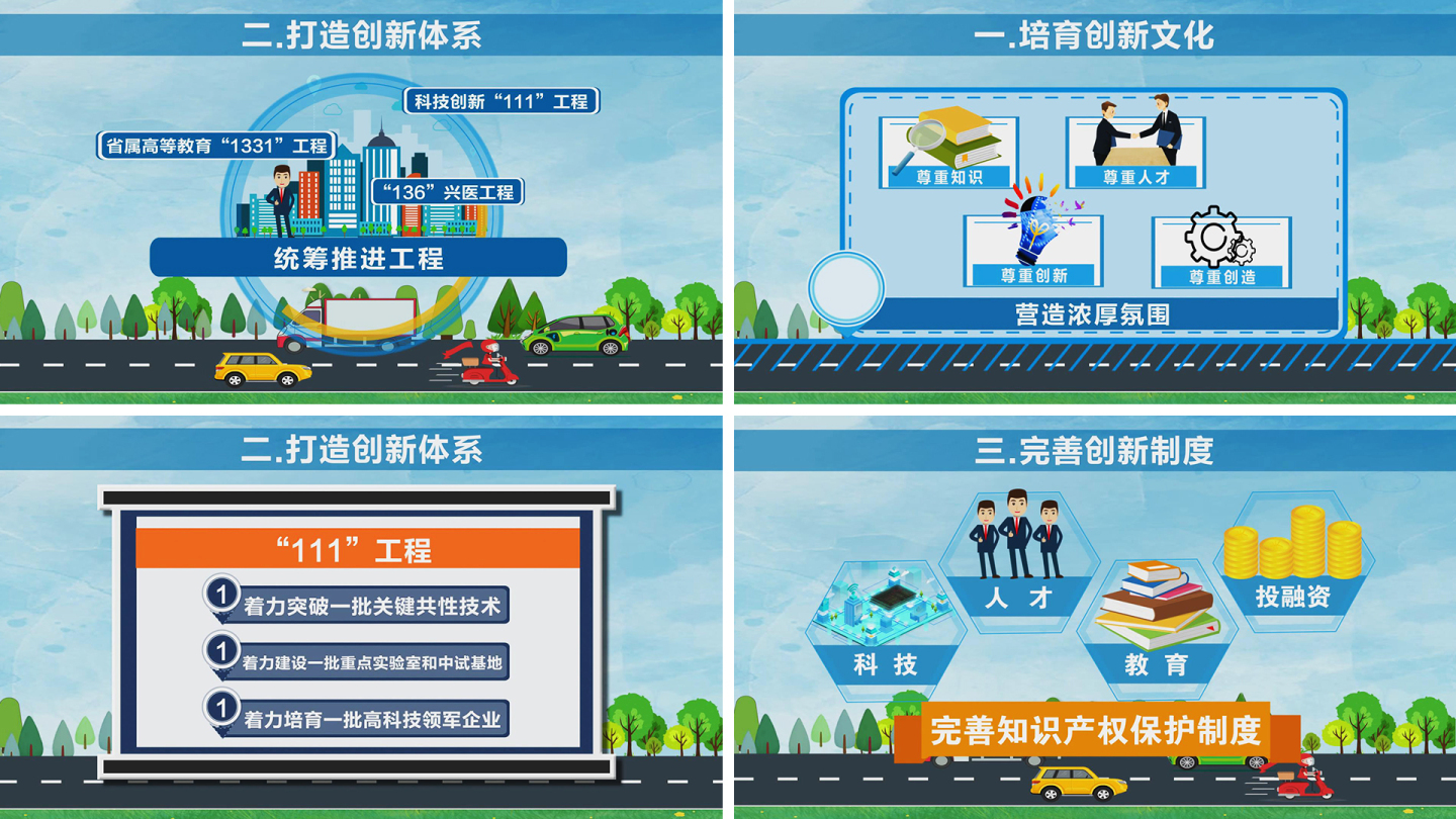 经济工作AE模板MG动画_AE模板下载