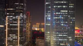 航拍广州天河K11广州塔CBD夜景_3840X2160_高清视频素材下载(编号:24650305)_实拍视频_光厂(VJ师网) www.vjshi.com