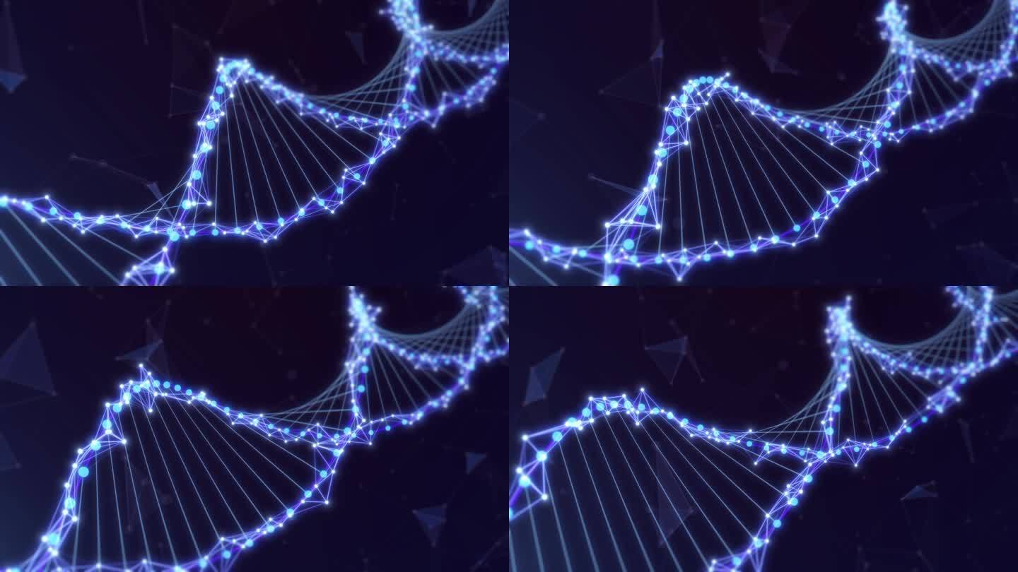 DNA基因链_AE模板_AE模板下载