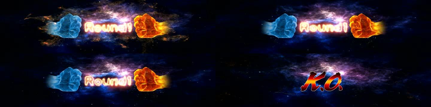 游戏对局PK_AE模板_AE模板下载