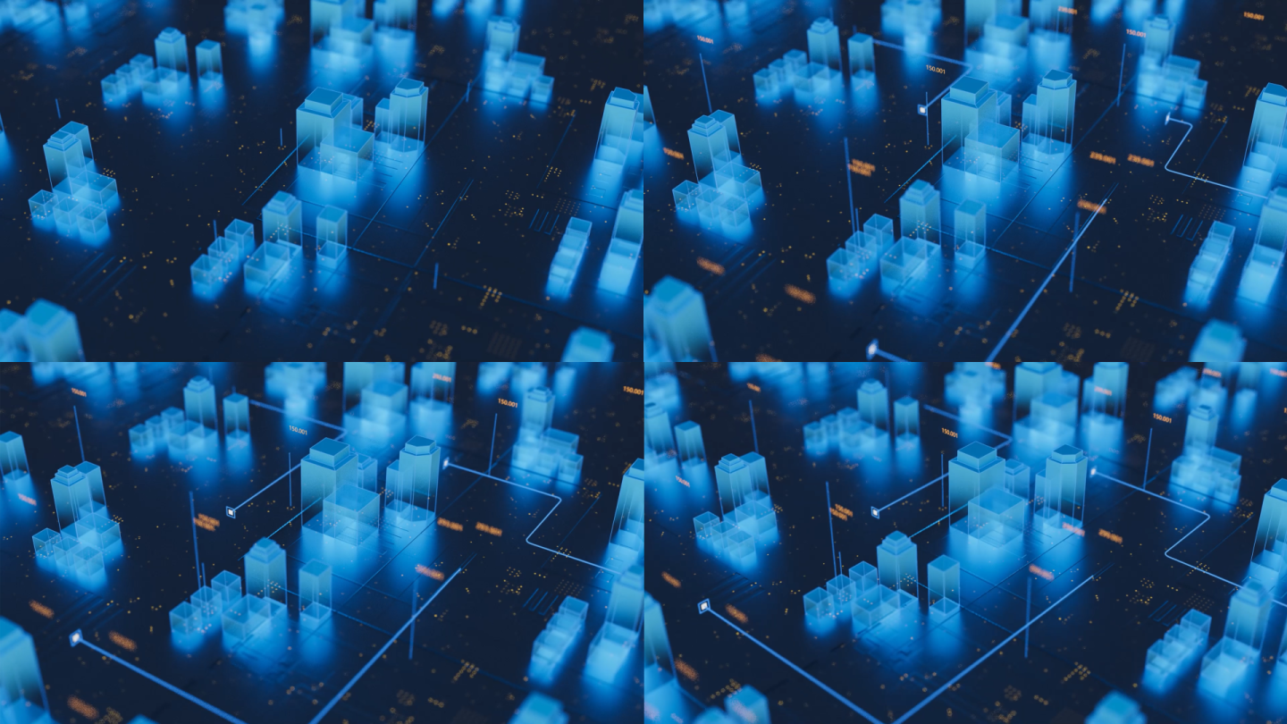 C4D科技建筑可视化_视频素材下载_编号:25023846_光厂(VJ师网) www.vjshi.com