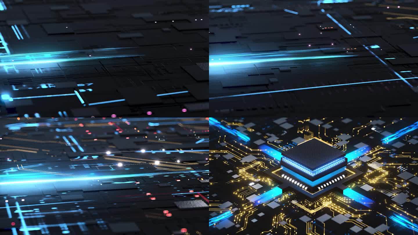 大数据AI智能5G高科技芯片_C4D工程_C4D模型下载_编号:25311823_光厂(VJ师网) www.vjshi.com