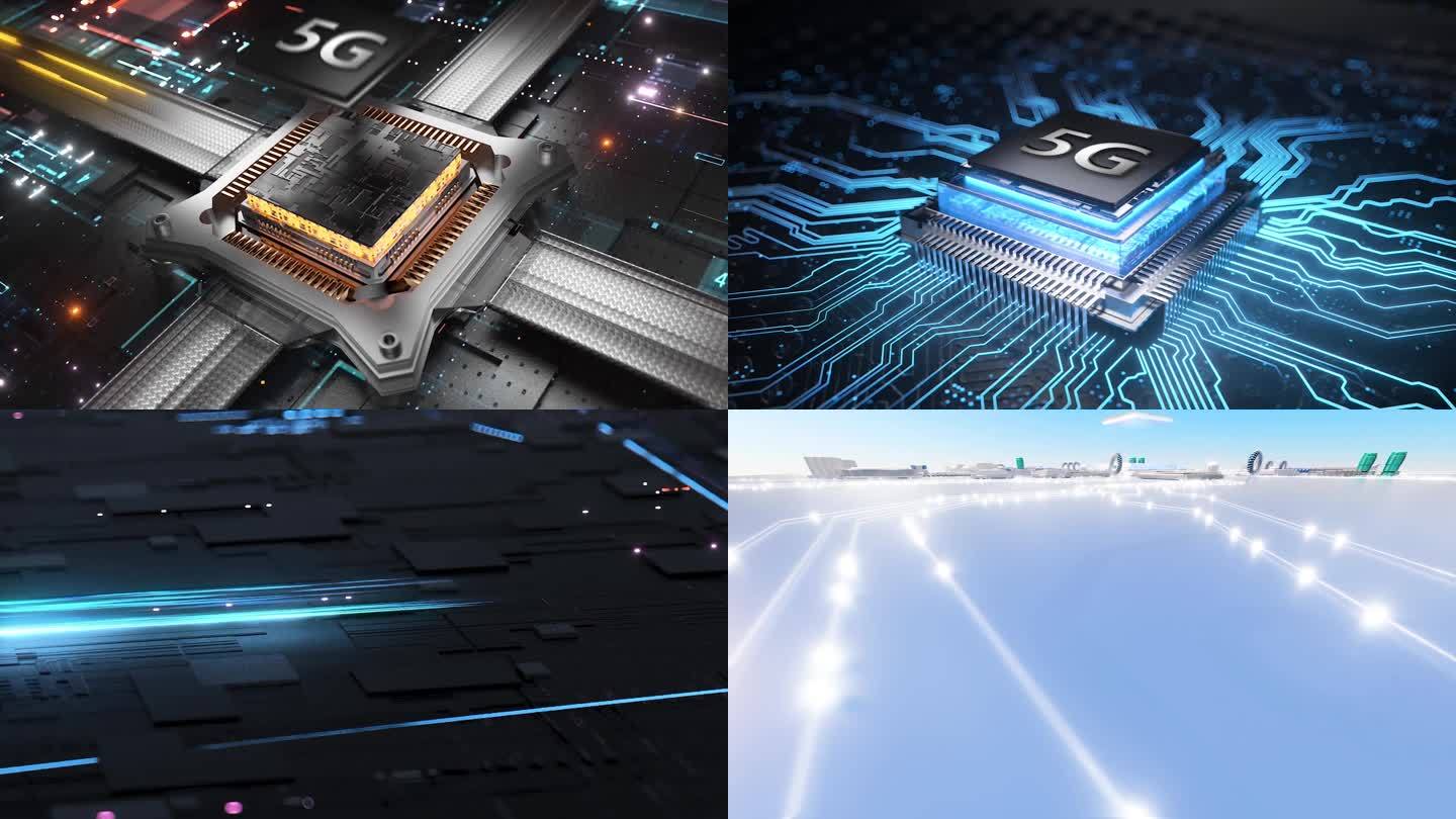 AI智能5G科技芯片特效视频C4D工程_C4D模型下载_编号:26715764_光厂(VJ师网) www.vjshi.com