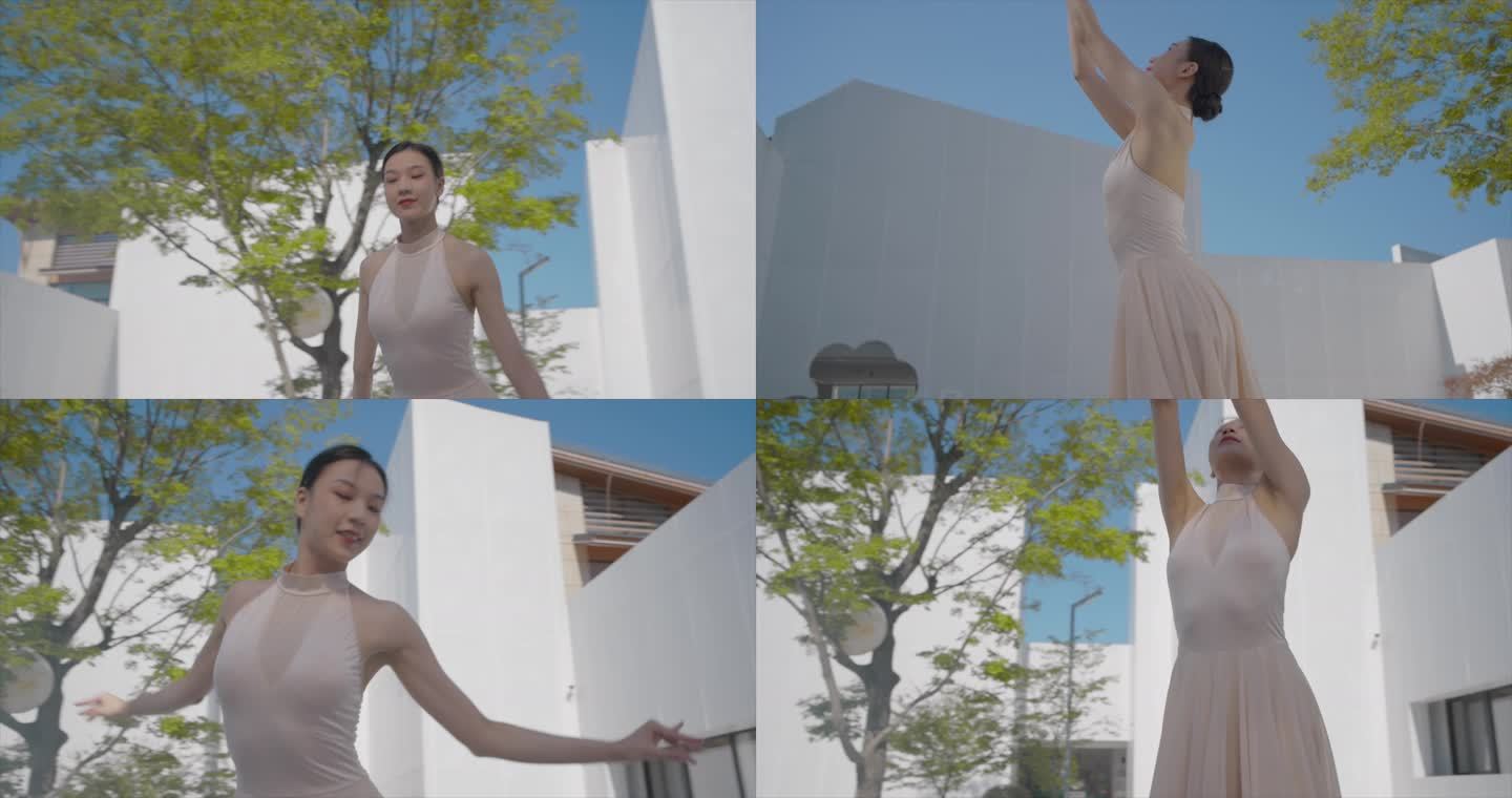 跳舞的女孩1(slog3颜色)_视频素材下载