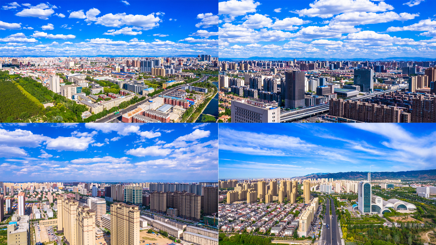 4K呼和浩特延时_视频素材下载