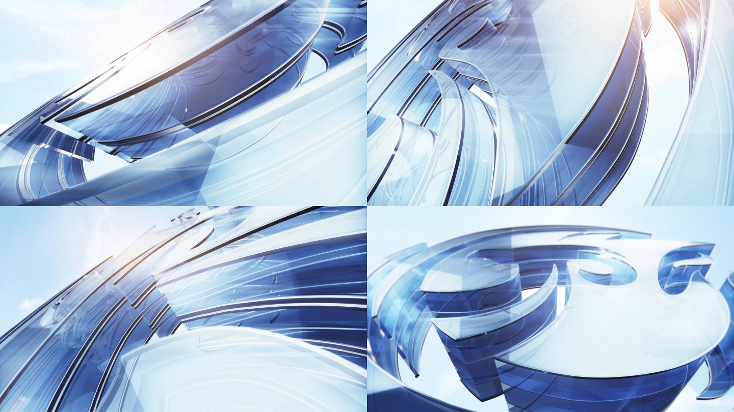 E3D_logo演绎_AE模板下载