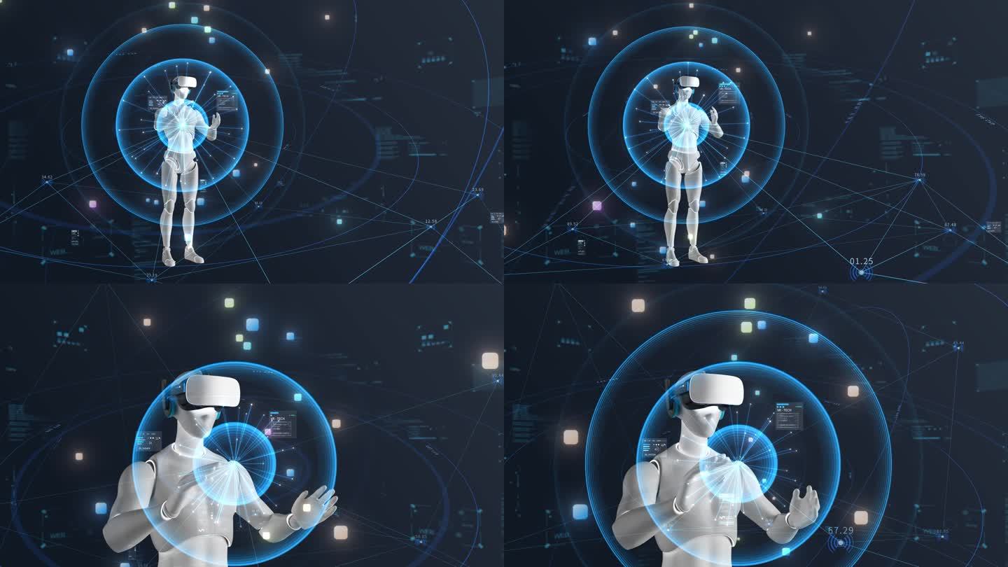 VR技术包装AE模板_AE模板下载