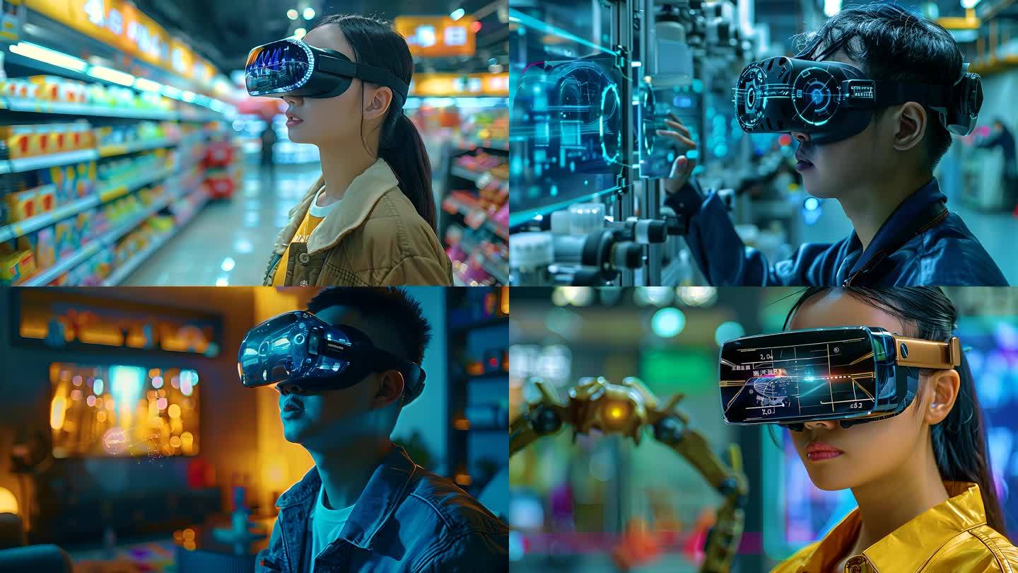 vr眼镜虚拟与现实世界头戴vr眼镜_视频素材下载_编号:29766708_光厂(VJ师网) www.vjshi.com