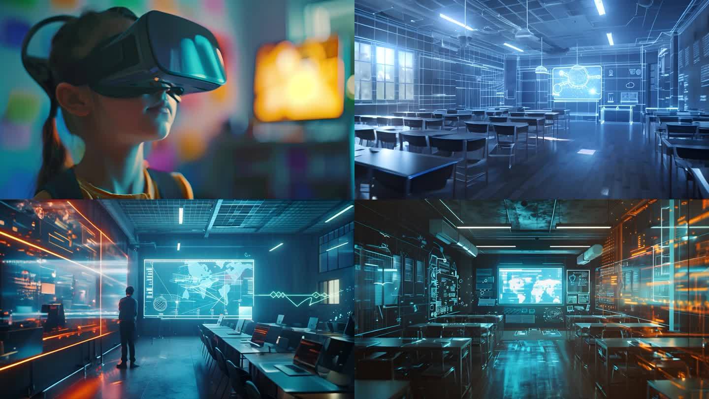 vr虚拟现实数字化智能教学_视频素材下载_编号:30211399_光厂(VJ师网) www.vjshi.com